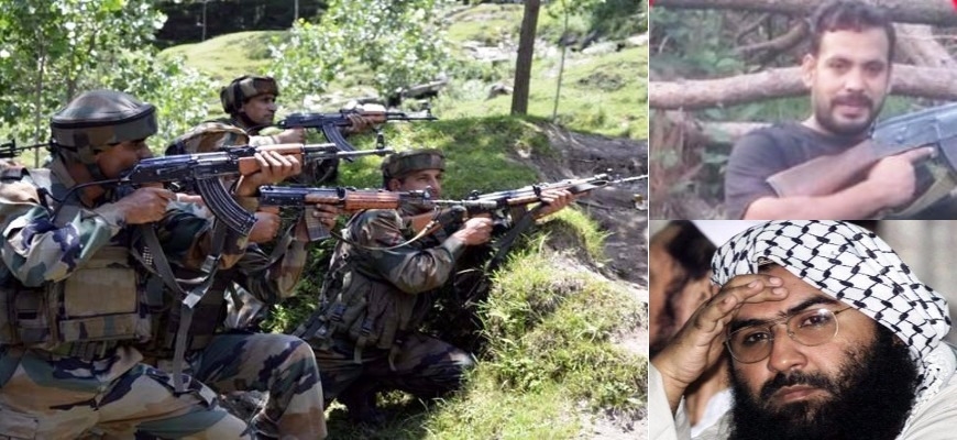 Security forces eliminate Masood Azhar’s nephew Talha Rasheed with his ...