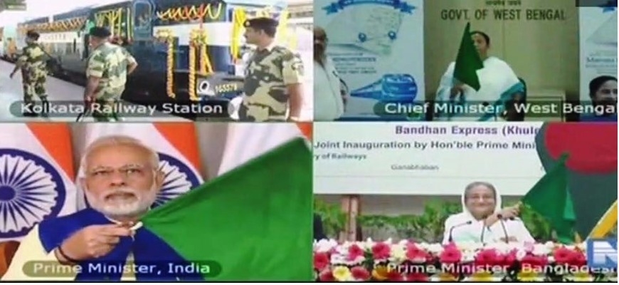 Bandhan Express between Kolkata and Khulna flagged off to boost Indo ...