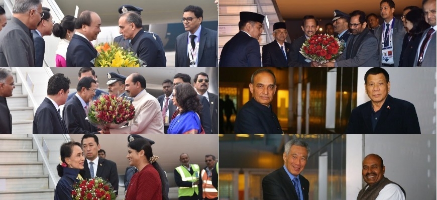 India welcomes world leaders arrived for ASEAN summit - NewsBharati