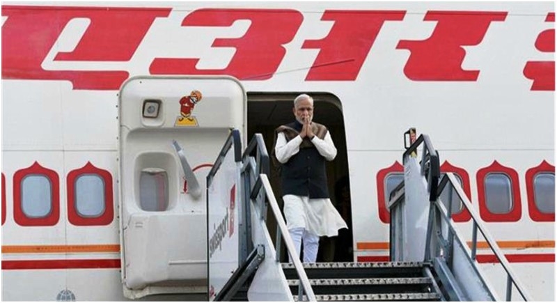 PM Modi with bale of invitations to visit UK, Sweden - NewsBharati