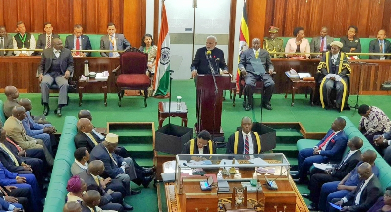 Honored as “First Prime Minister” to address Parliament of Uganda, PM ...