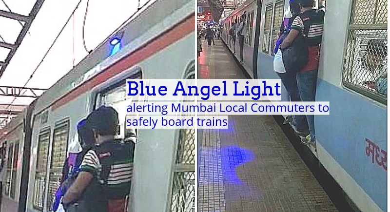 With its 'Blue light', now Mumbai Locals will alert you to safely board ...