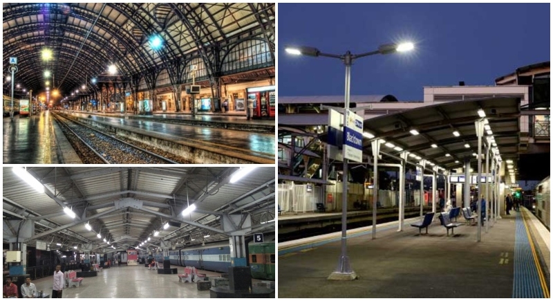 illuminating stations with LED lights, Indian Railways shines with its ...