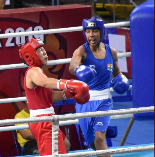 Indian #Punchmeinhaindum: India ensured of 4 medals in the Asian Boxing ...
