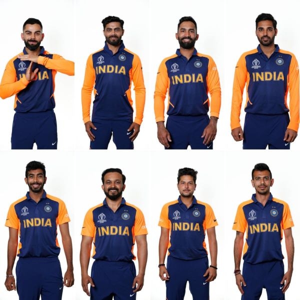 Team India In ‘mango Colour Bcci Unveils New Indias Away Jersey
