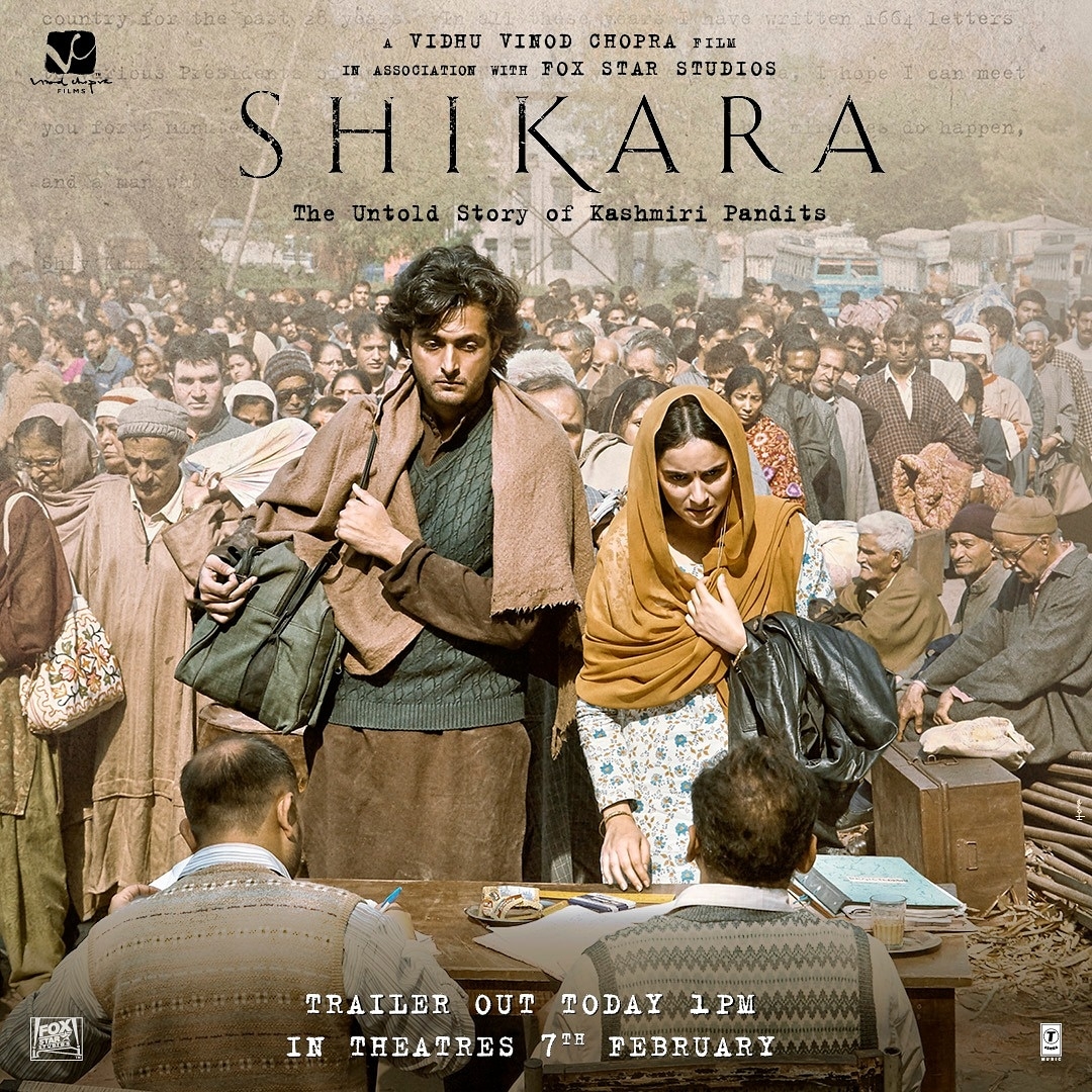 Watch the unfold story of 4 lakh Kashmiri Pandits in Vidhu Vinod Chopra’s film ‘Shikara ...