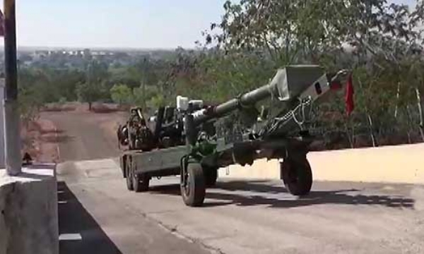 howitzer Artillery Gun System undergoes trials - NewsBharati