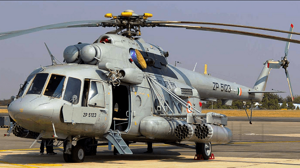 Mi-17 ; makes emergency landing, - NewsBharati