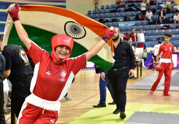 Kashmir's Tajamul Islam wins gold in kickboxing - NewsBharati