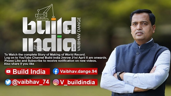 'Build India' with Vaibhav Dange! Concreting the World Record ...