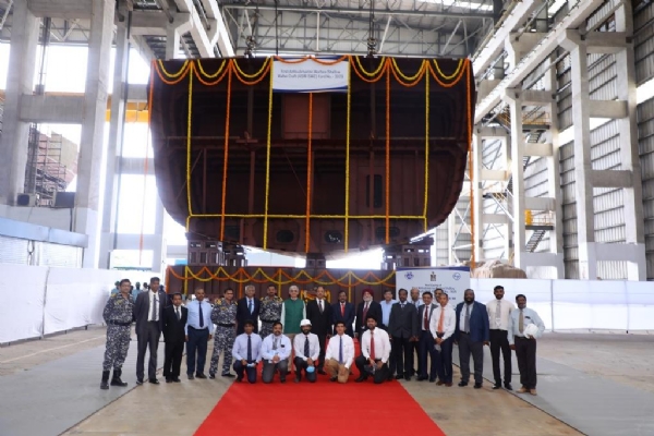 keel of first anti-submarine warfare shallow watercraft Navy - NewsBharati