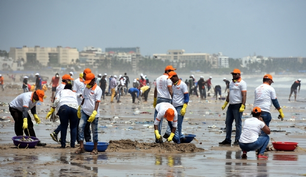 India to conduct mega coastal cleanup drive across 75 beaches for 75 ...