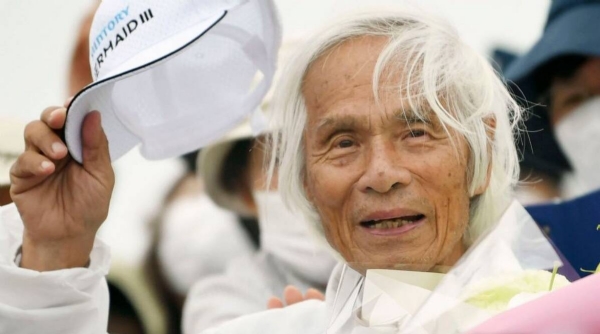 Japanese man 83 becomes oldest person to sail solo non stop across ...