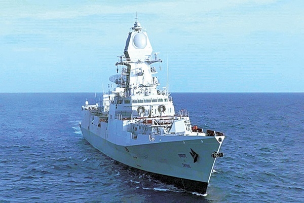 Crest of Yard 12706 (Imphal) Guided Missile Stealth Destroyer of Indian ...