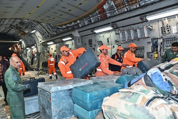 India sends first batch of relief shipment to Turkey - NewsBharati