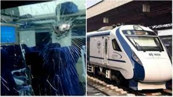 Hatred against the development! Stones pelted at Vande Bharat Express in Kerala days after its ...