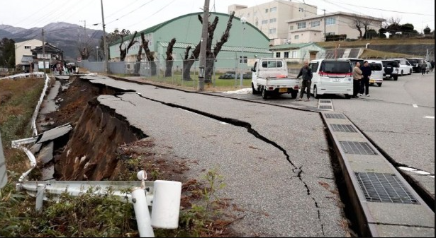 WATCH | Roads cracked open, building collapsed: Horrifying visuals ...