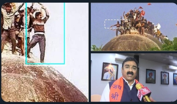 Karsevak Ajeet Gopchade in Ram Janmabhoomi movement. - NewsBharati